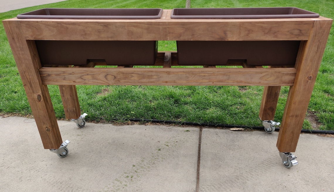 Easy Peasy Patio Planter DIY Plans (earthbox Compatible) - Etsy