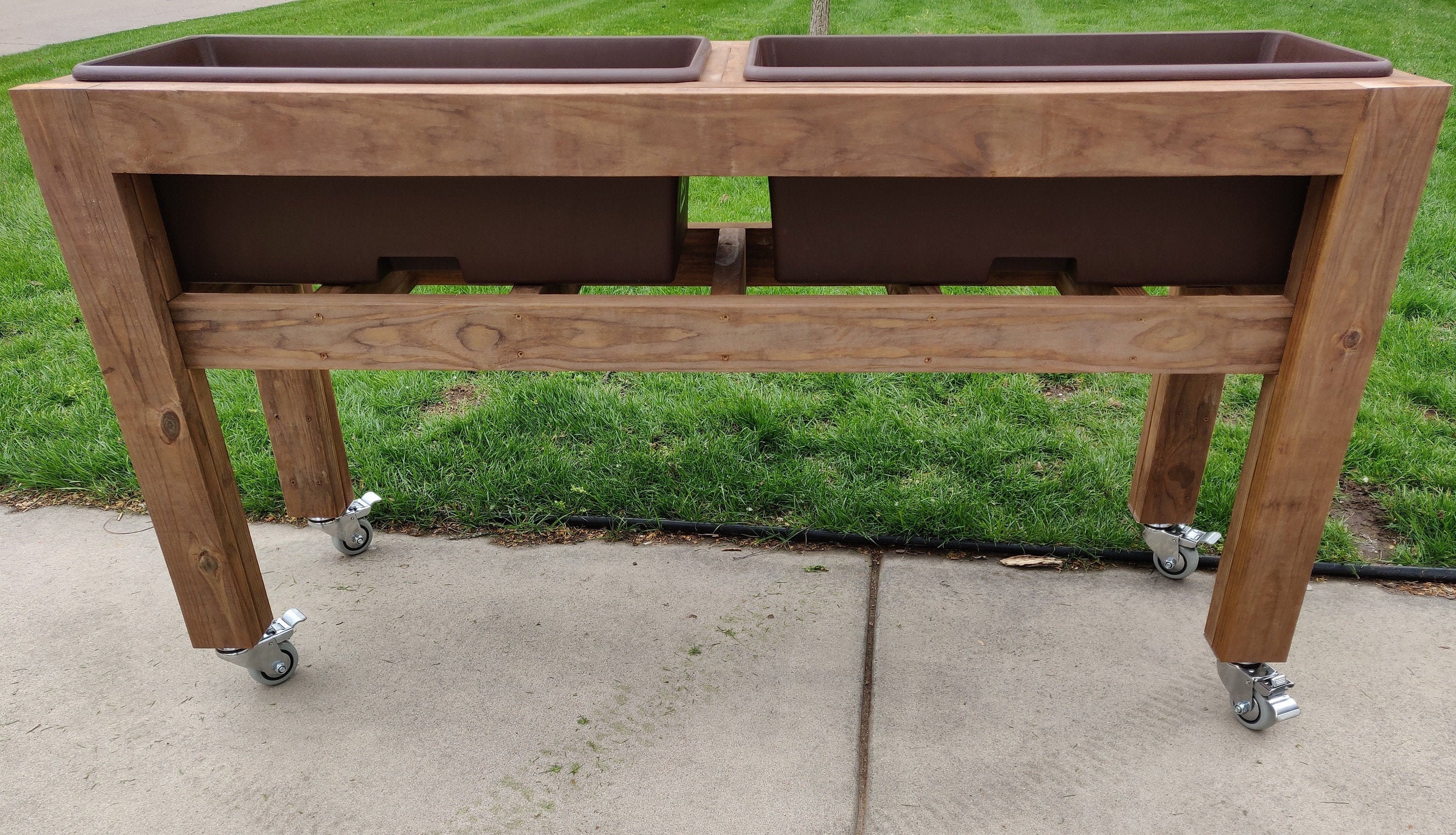 Easy Peasy Patio Planter DIY Plans (earthbox Compatible) - Etsy