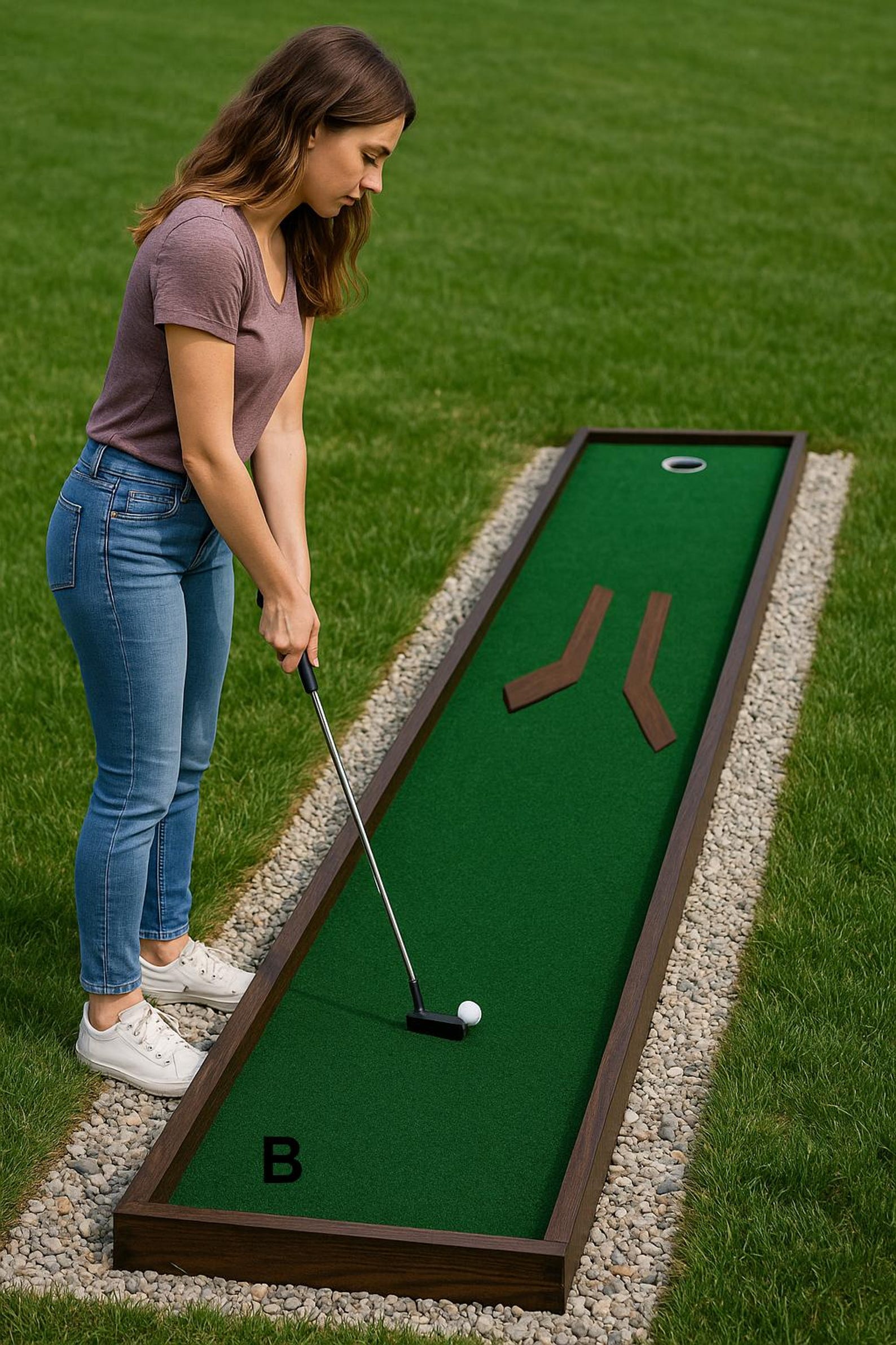 Mini Golf Course for Backyard Fun – Choose Single or Full Set With ...