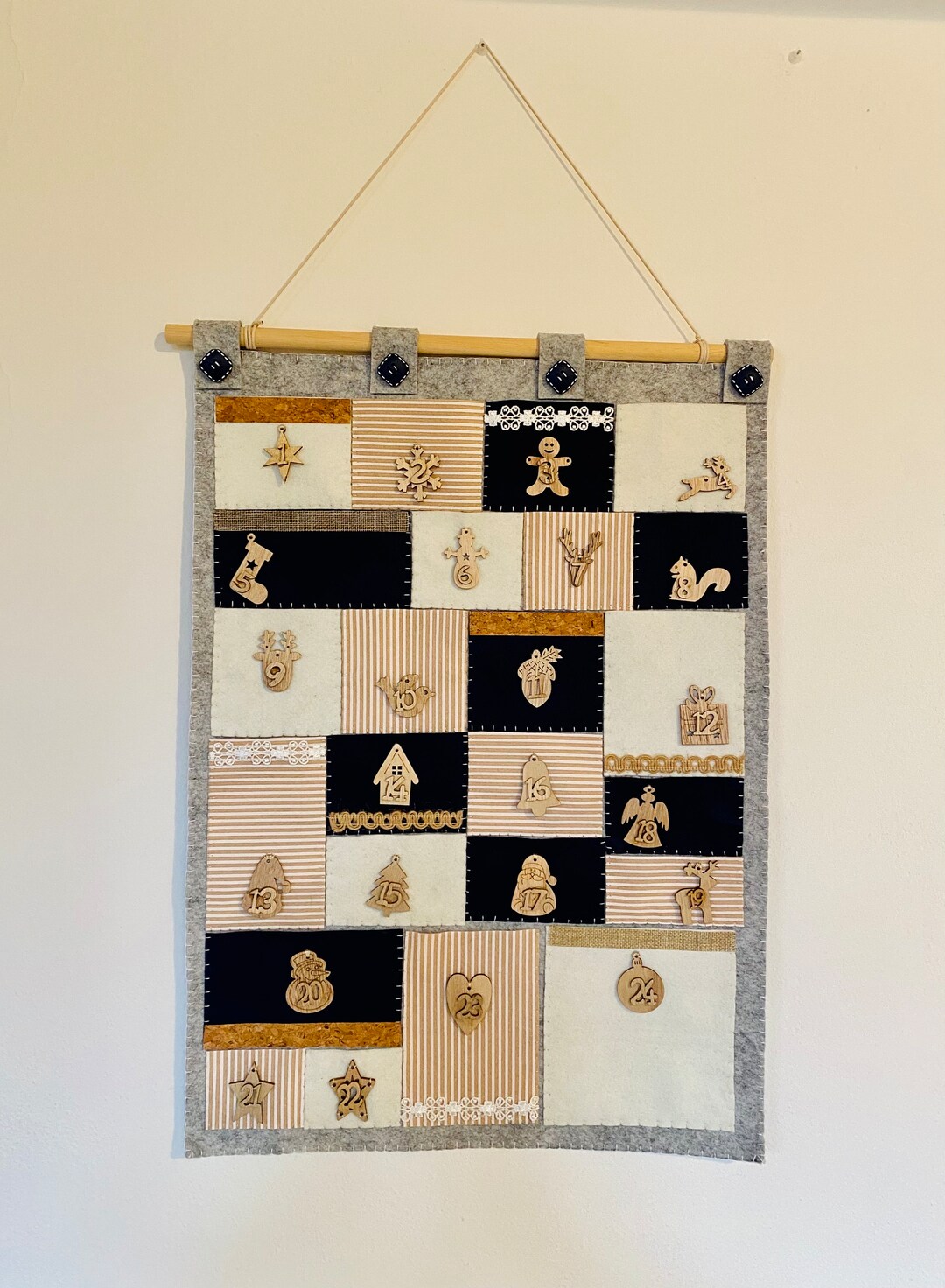 CALENDARIO AVVENTO Natale calendario regalo bambini - Etsy Nederland