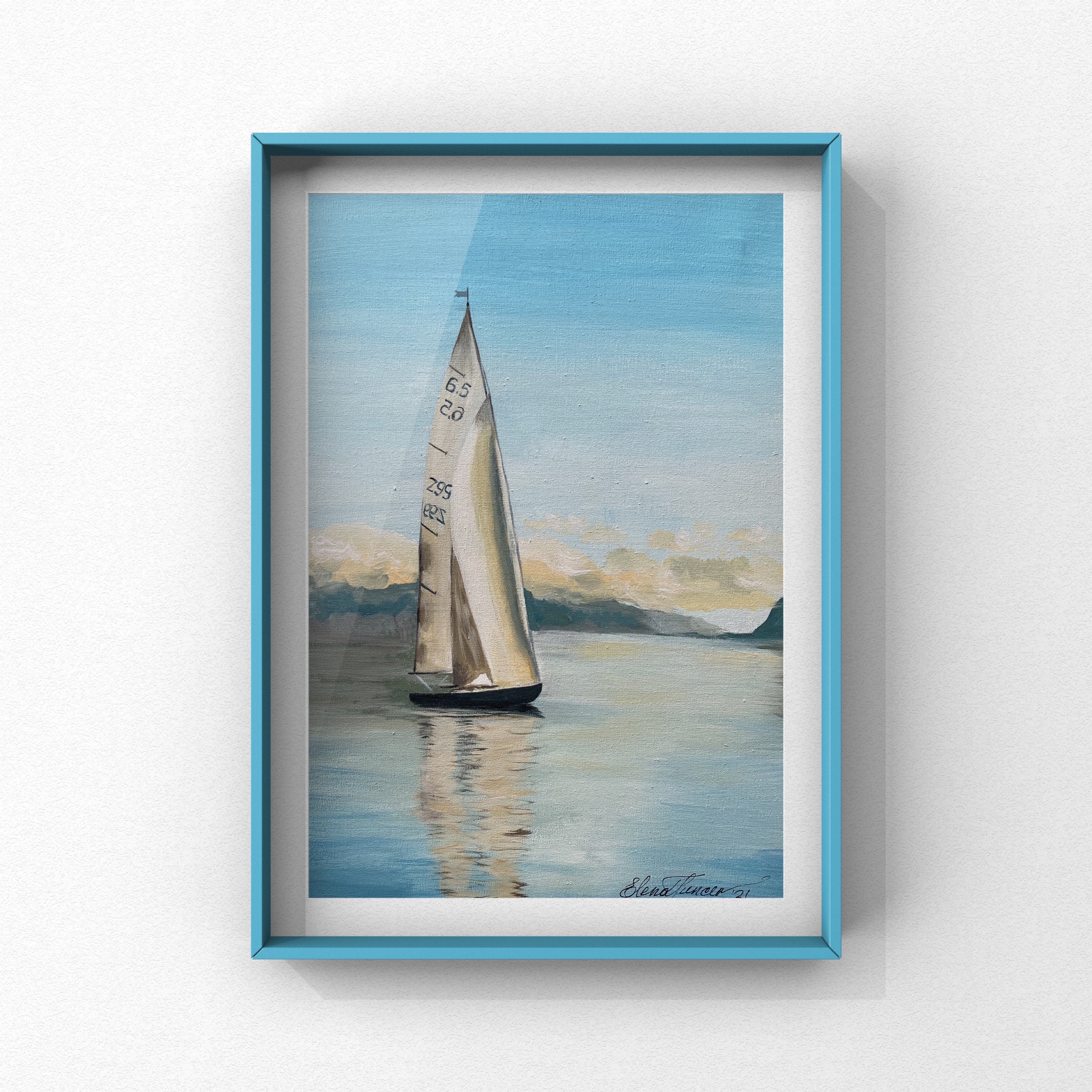 Paper Sailboat For Racing
