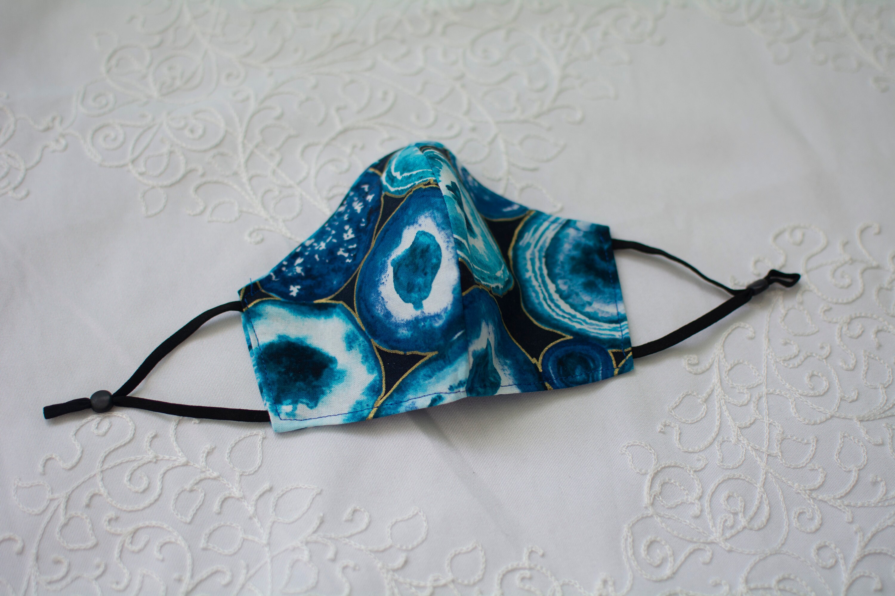 Women's Cotton Mask: 2-layer Tight-weave 100% Cotton With Adjustable ...