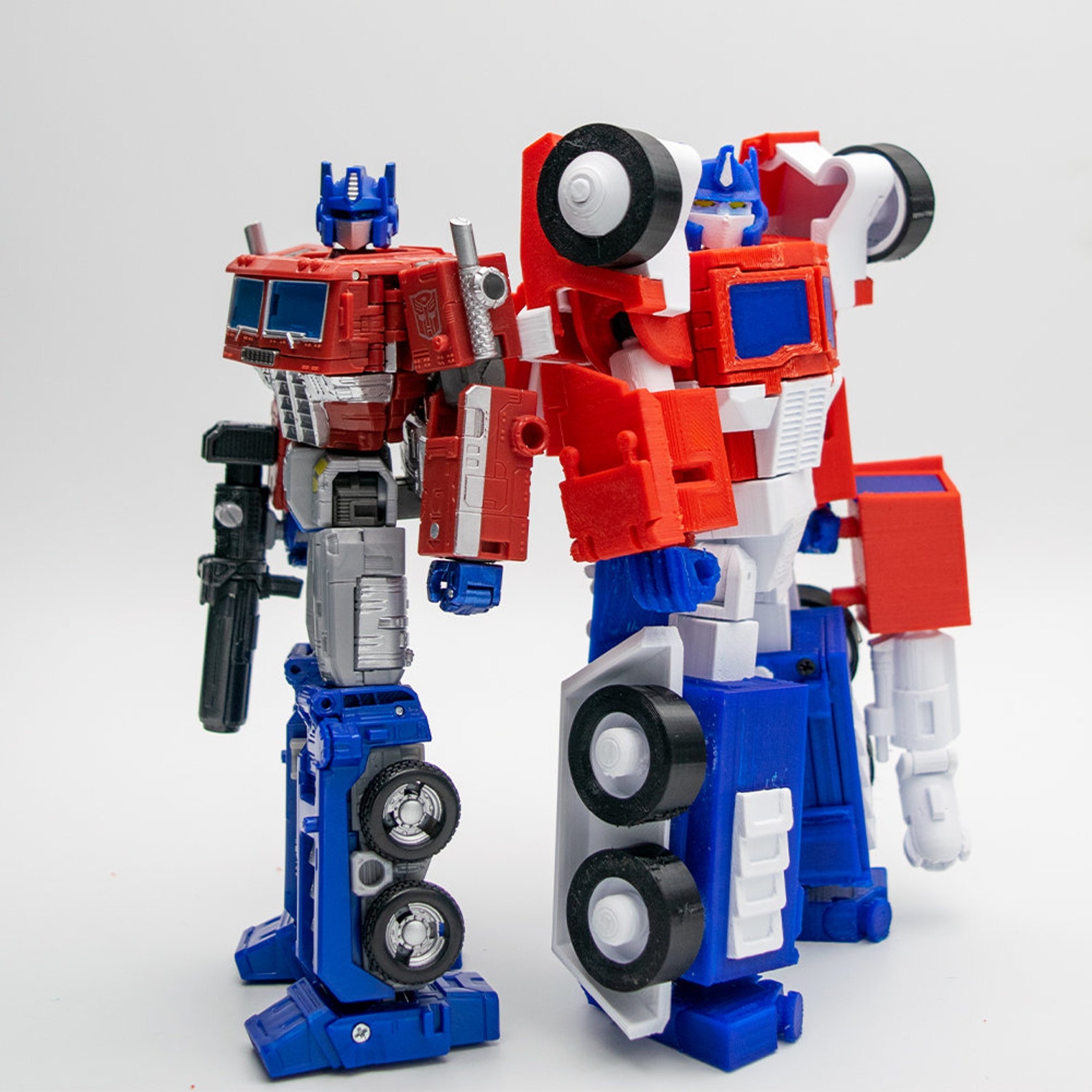 Un-used Beast Wars Optimus Prime Prototype JUNGLE CONVOY ||3D Printed ...