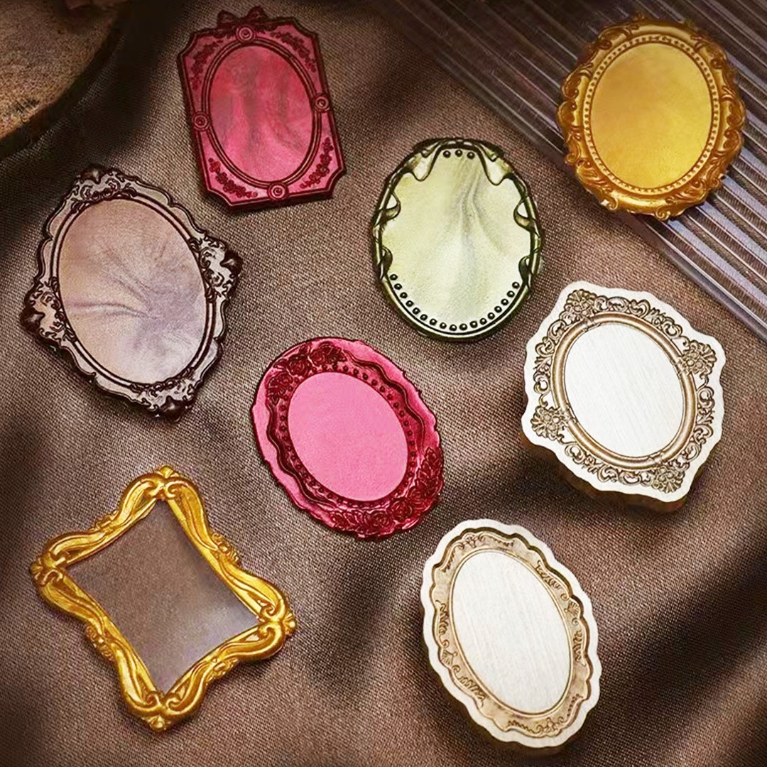 Vintage Picture Frame Wax Seal Stamps, Vintage Stamps Wax Seals for ...