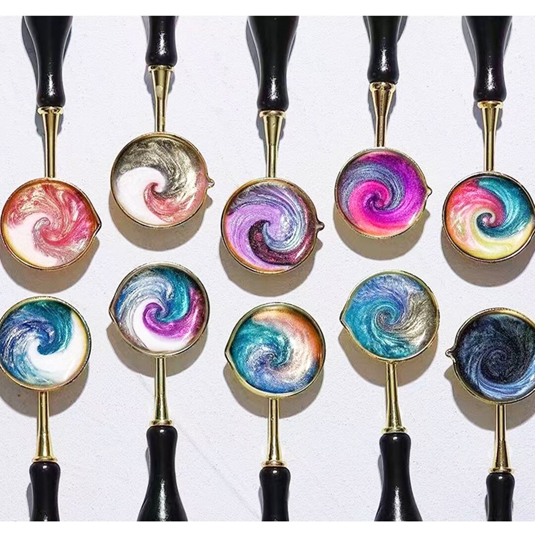 Aurora Galaxy Sealing Wax Beads, Premium Mixed Wax Seal Beads for Wax ...