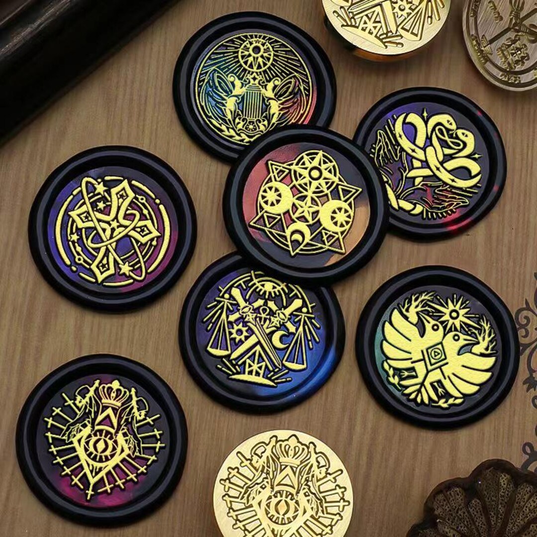 Wax Seal Stamps, Mythic Stamps, Predict Wax Seals for Invitation ...