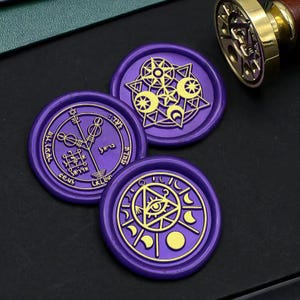 Wax Seal Stamps, Mythic Stamps, Predict Wax Seals for Invitation ...