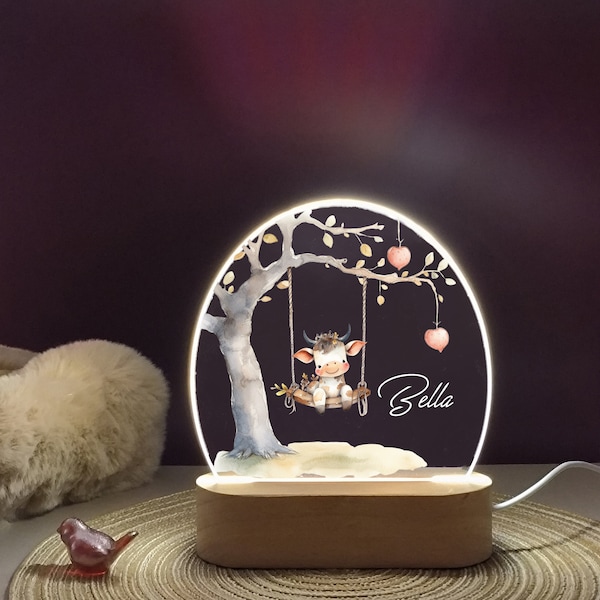 Cow Night Light - Etsy