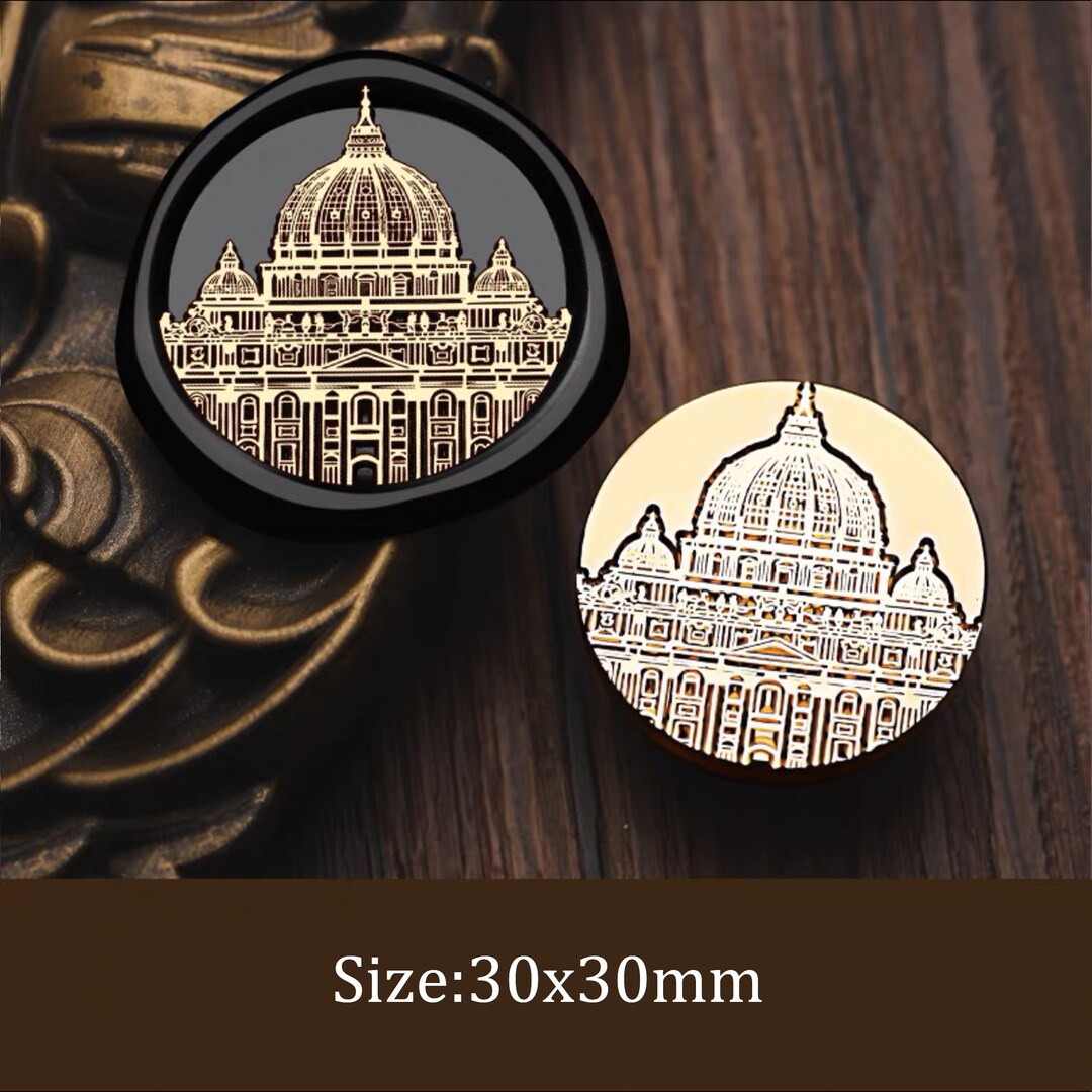 Wax Seal Stamp, St. Peter's Basilica Stamp Wax Seals for Invitation ...