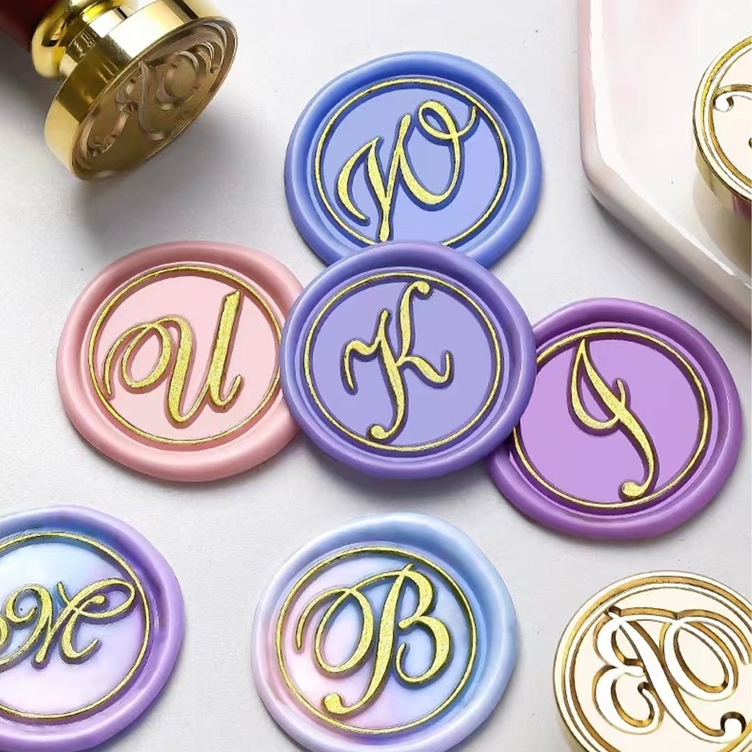 Letter Wax Seal Stamps, Letter Stamp,calligraphy Letter Wax Seals for ...