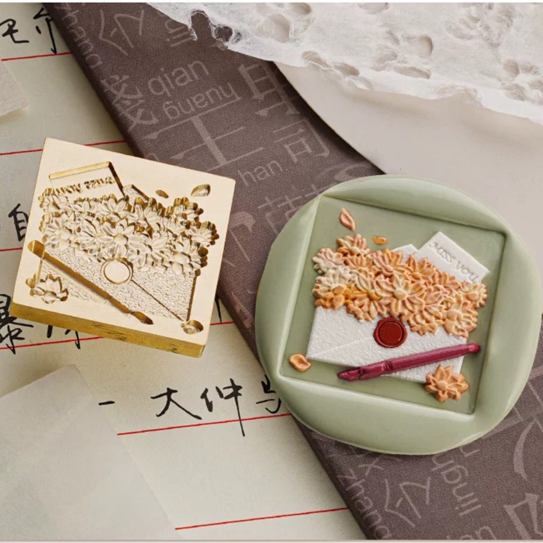 Wax Seal Stamp, Miss You Letter Stamp, Wax Seals for Invitation Wedding ...