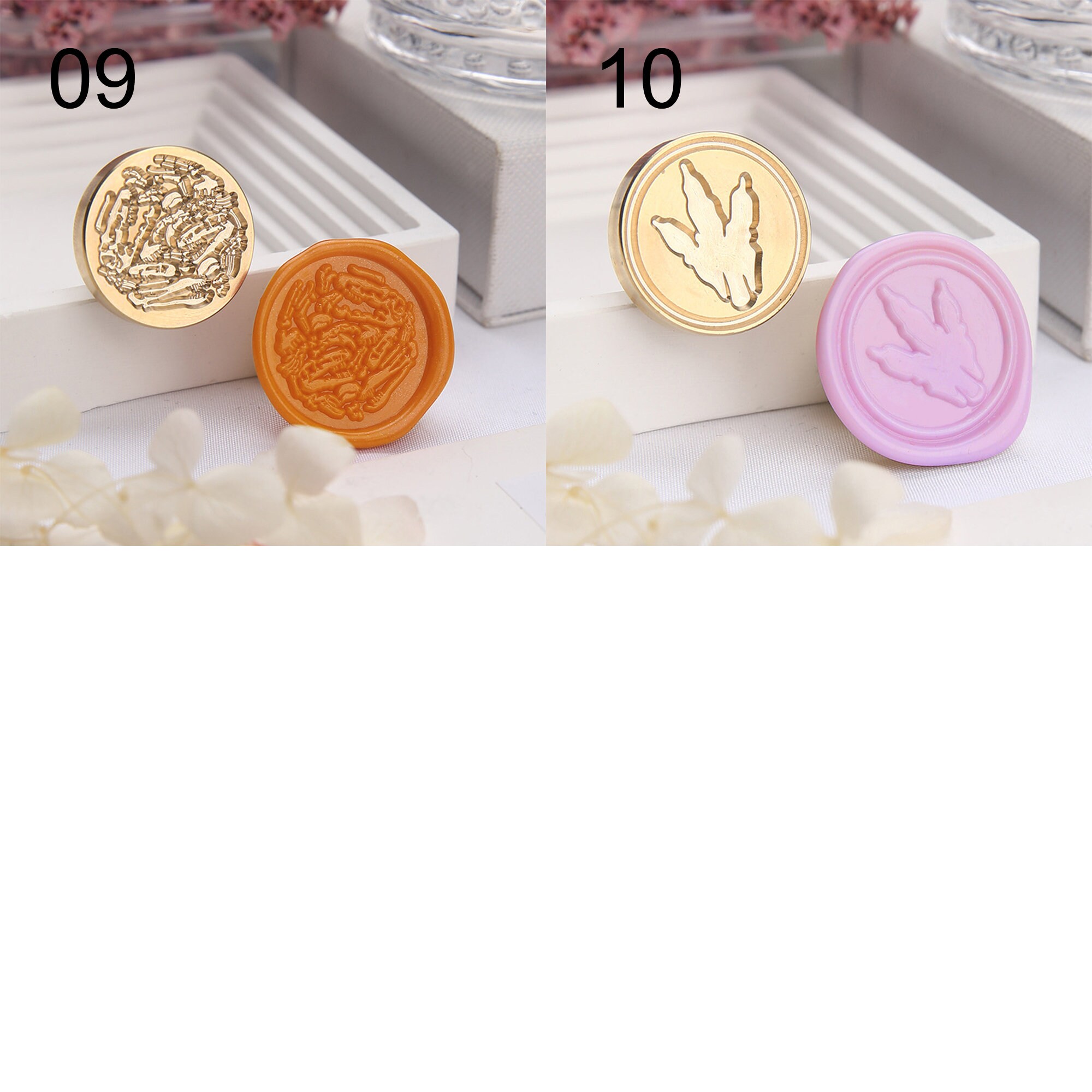 Dinosaur Wax Seal Stamps, Fish Bone Stamp, Dinosaur Bone Wax Seals for ...