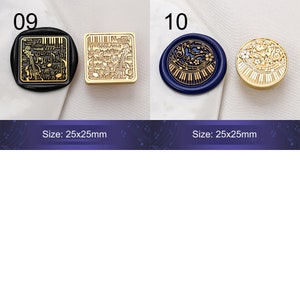 Wax Seal Stamps of Music, Concert Stamp, Record Player Wax Seals for ...