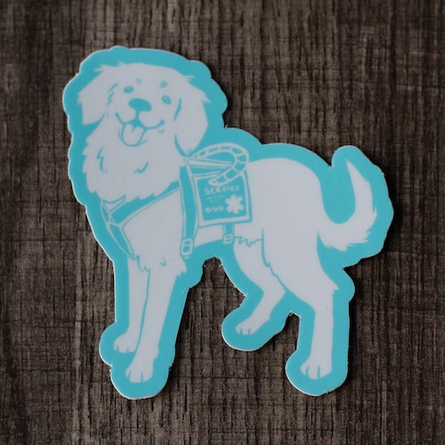 Service Dog Sticker - Etsy