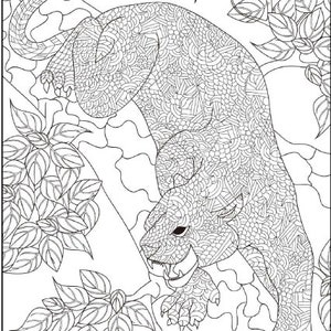 130+ Animal Mandala Coloring Pages - Etsy