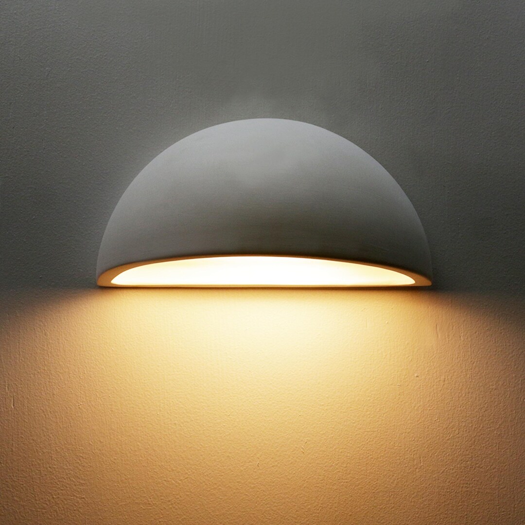 Wall Mounted Quarter Sphere Light - Etsy