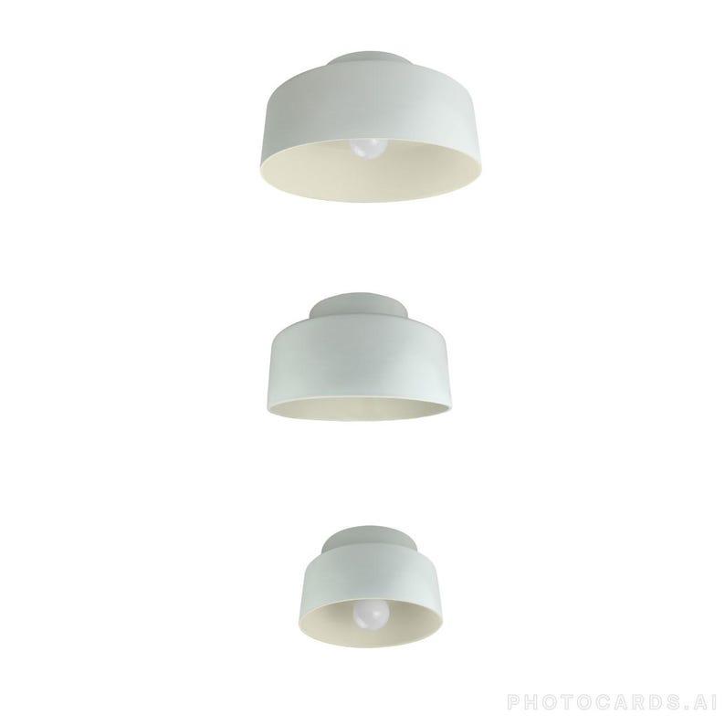 Ceramic Flush Mount Ceiling Fixture - Etsy