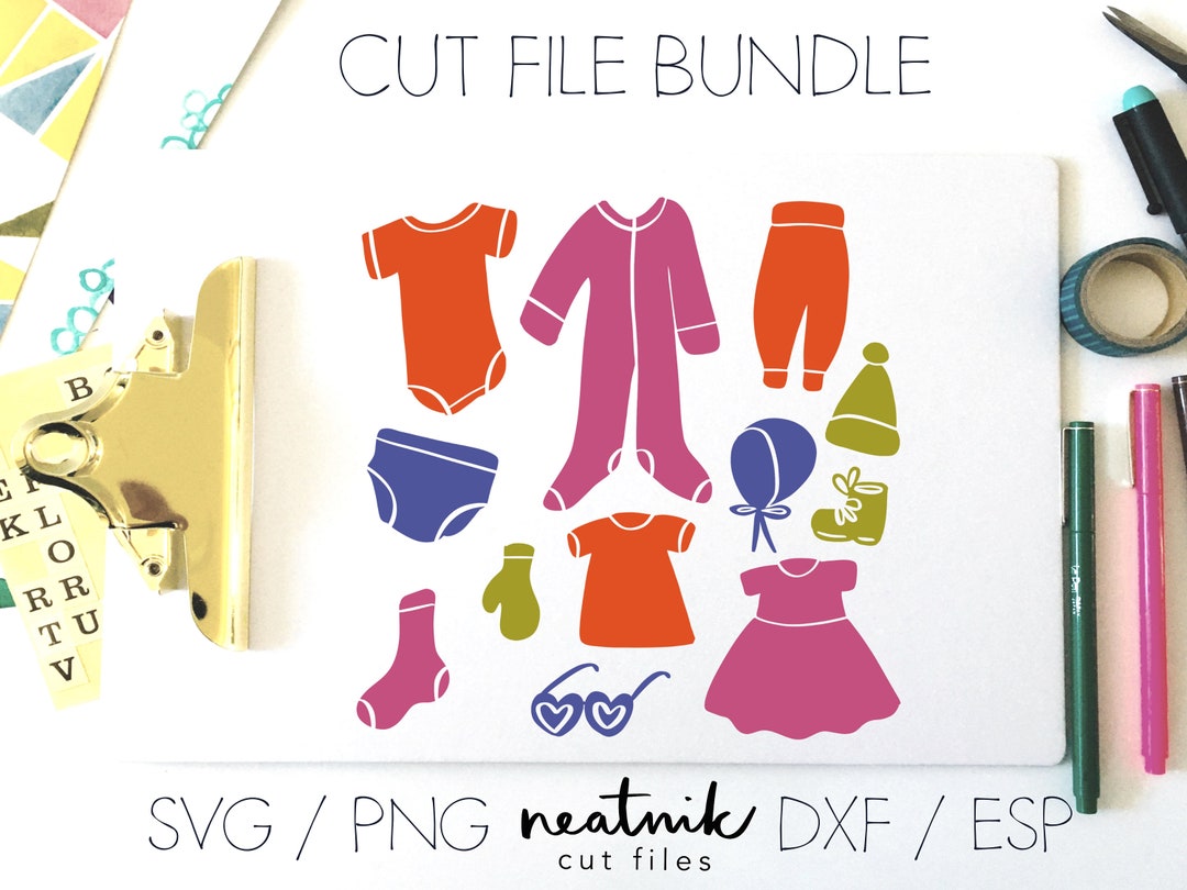 Baby Clothes Svg Closet Svg Organization Svg Pajamas Underwear Shirt ...