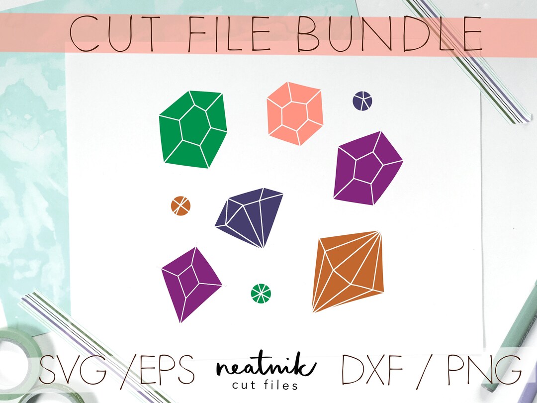 Gemstones SVG Jewels SVG Birthstones SVG Geology Svg Gems Svg Cut File ...