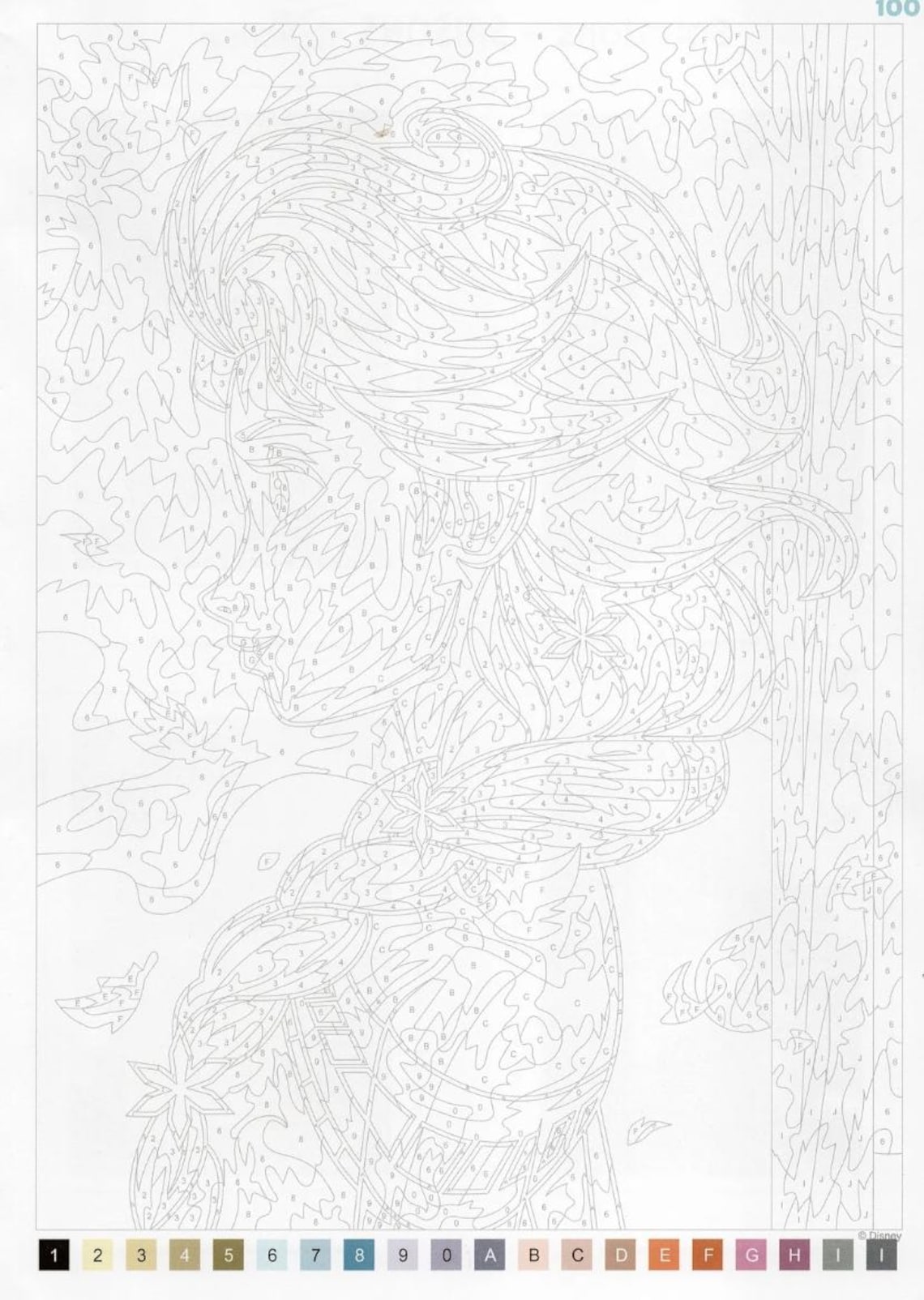DIGITAL | Disney Colour by Numbers Mystery - 80 Pages From 8 Books ...