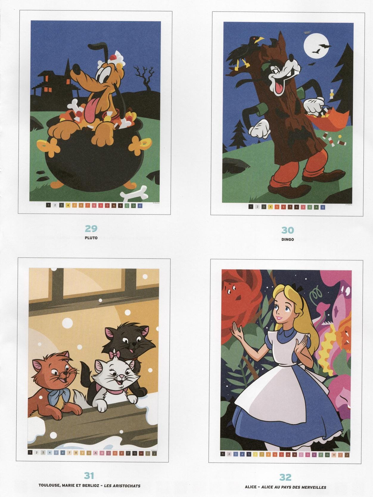 DIGITAL / Dibujos para colorear Misterios Disney - Estaciones ...