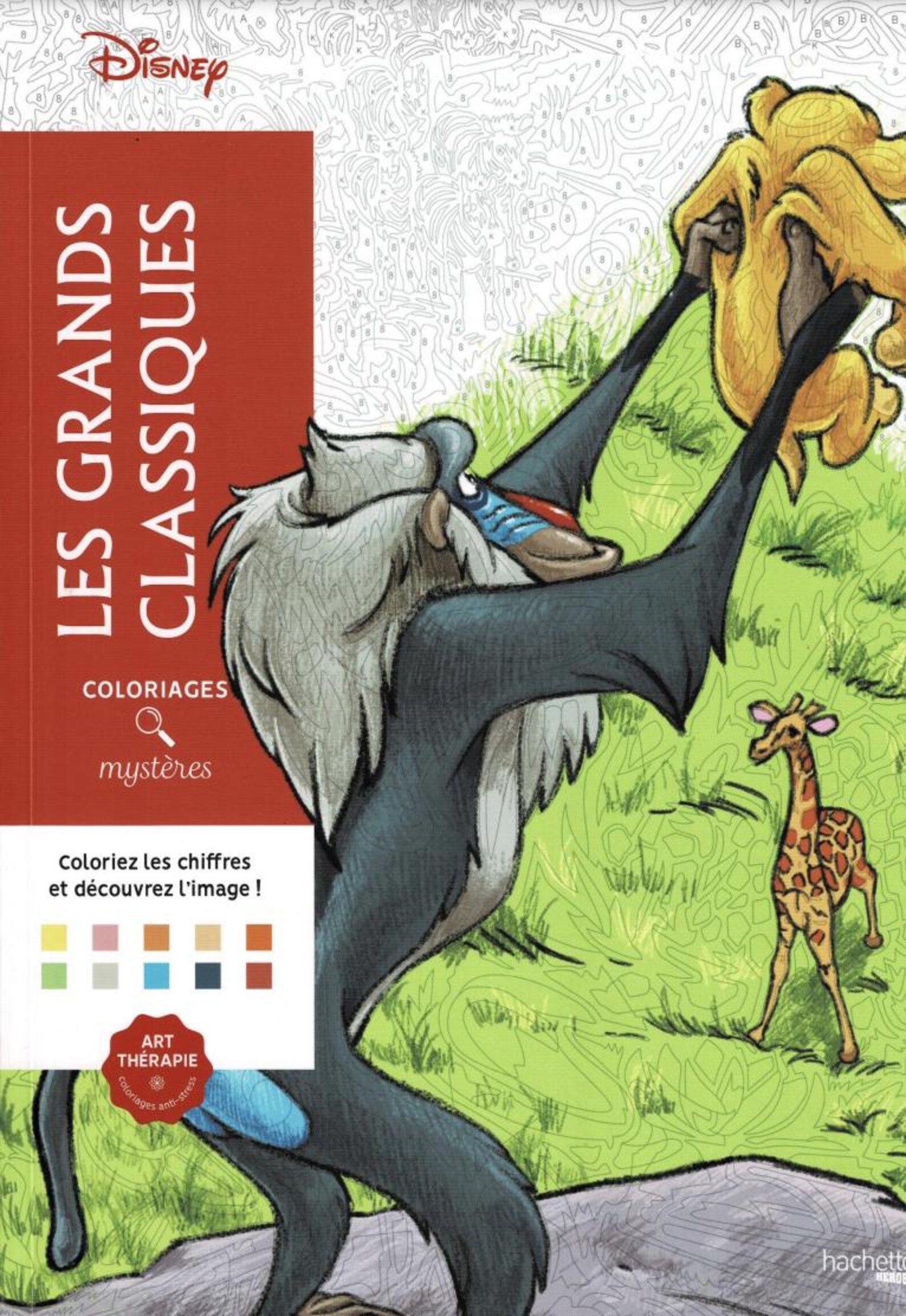 DIGITAL - Disney Mystery Colour by Numbers - Les Grands Classiques - Etsy