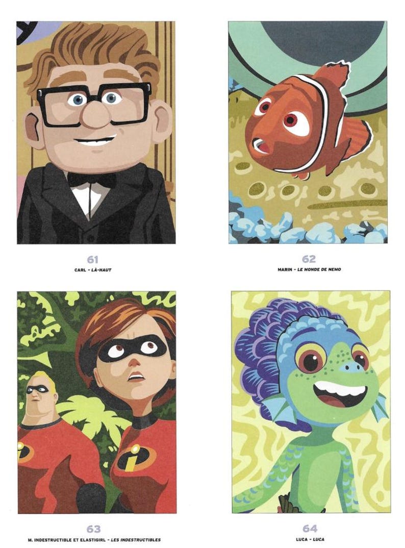 Pixar Color by Numbers: 100 Coloring Pages (digital Download) - Etsy Canada