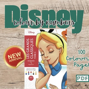 DIGITAL | Colour by Numbers | Disney Les Grands Classiques Tome 3 ...