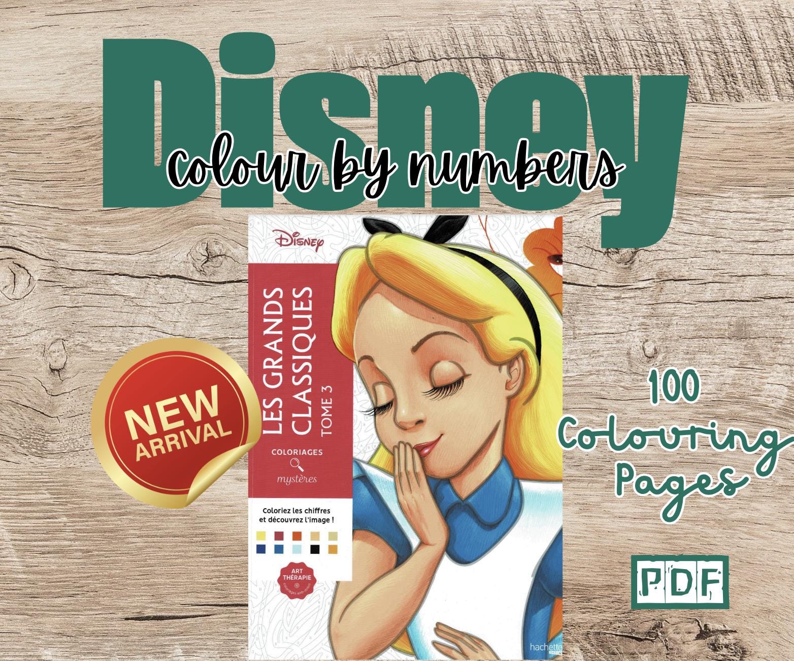 DIGITAL | Colour by Numbers | Disney Les Grands Classiques Tome 3 ...