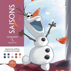 DIGITAL | Coloriages Mystères Disney - Seasons - Colour by Numbers ...