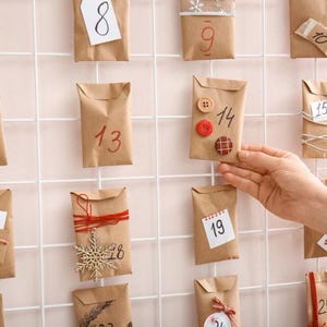 DIY Activity Advent Calendar Kit: Printable Daily Tasks (PDF Download ...