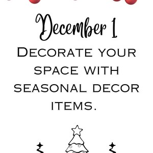 DIY Activity Advent Calendar Kit: Printable Daily Tasks (PDF Download ...