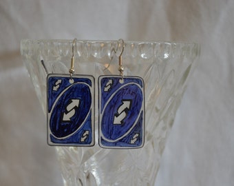 Uno Reverse Earrings - Etsy