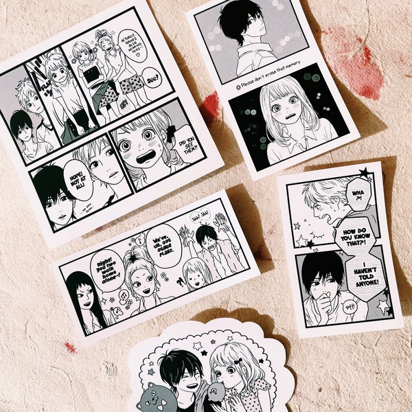 Anime Sticker Pack - Etsy