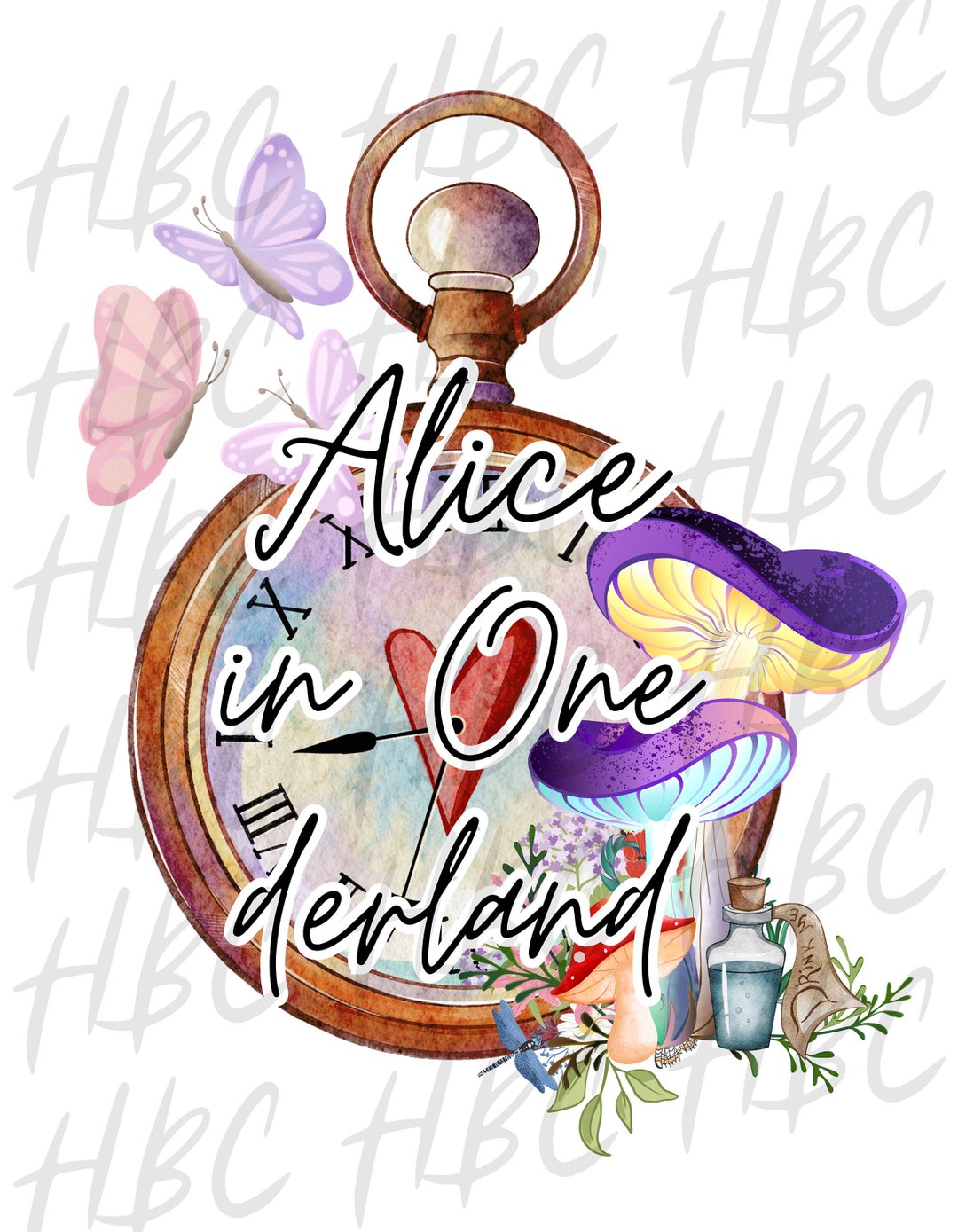 Alice in Onederland - Png/sublimation Design/digital Download/graphic ...