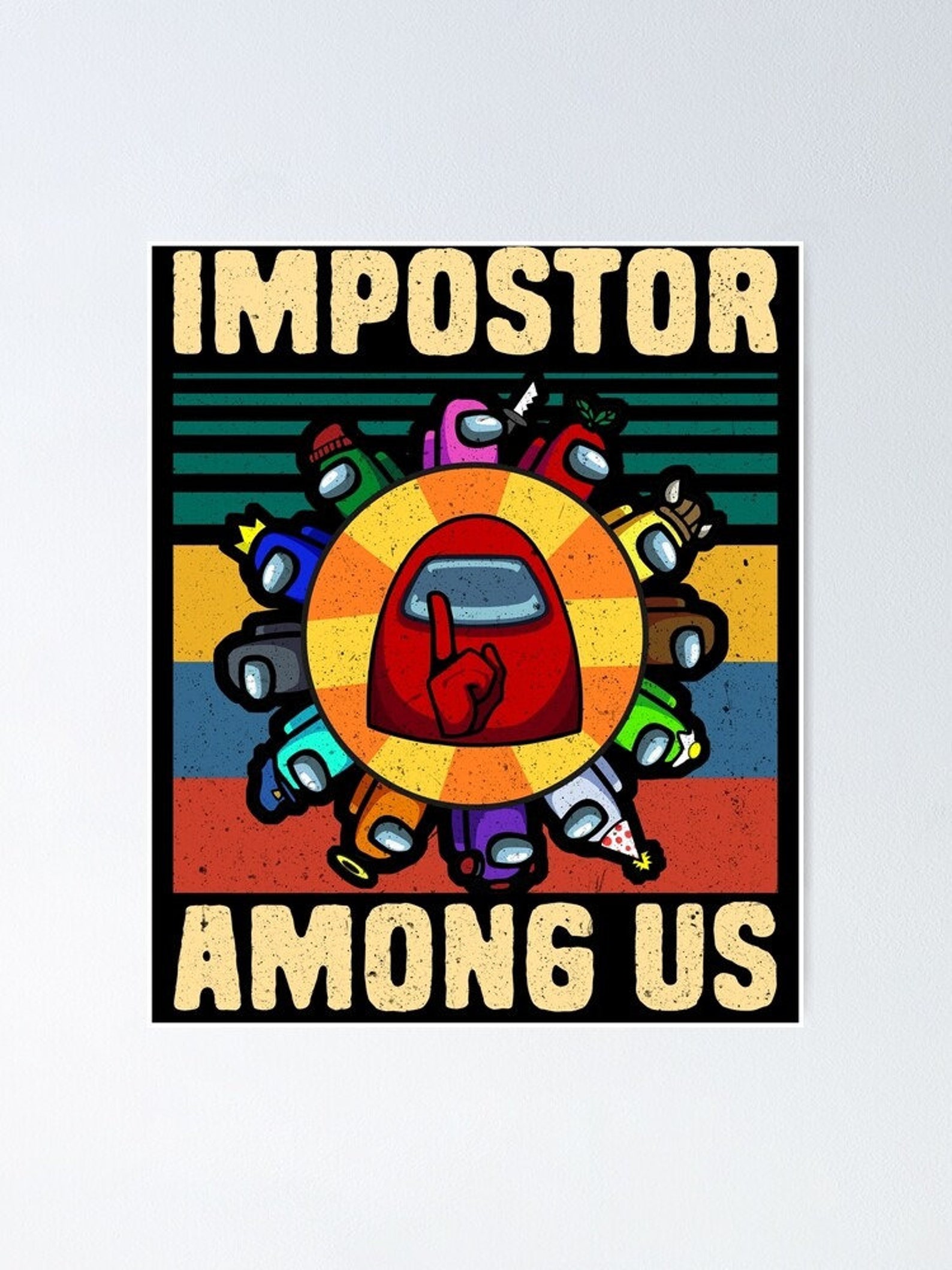 Among Us Impostor Logo