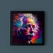 Albert Einstein Portrait Wall Poster - Etsy