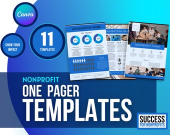 3 Nonprofit Case for Support Letter-sized Canva Template | Case ...