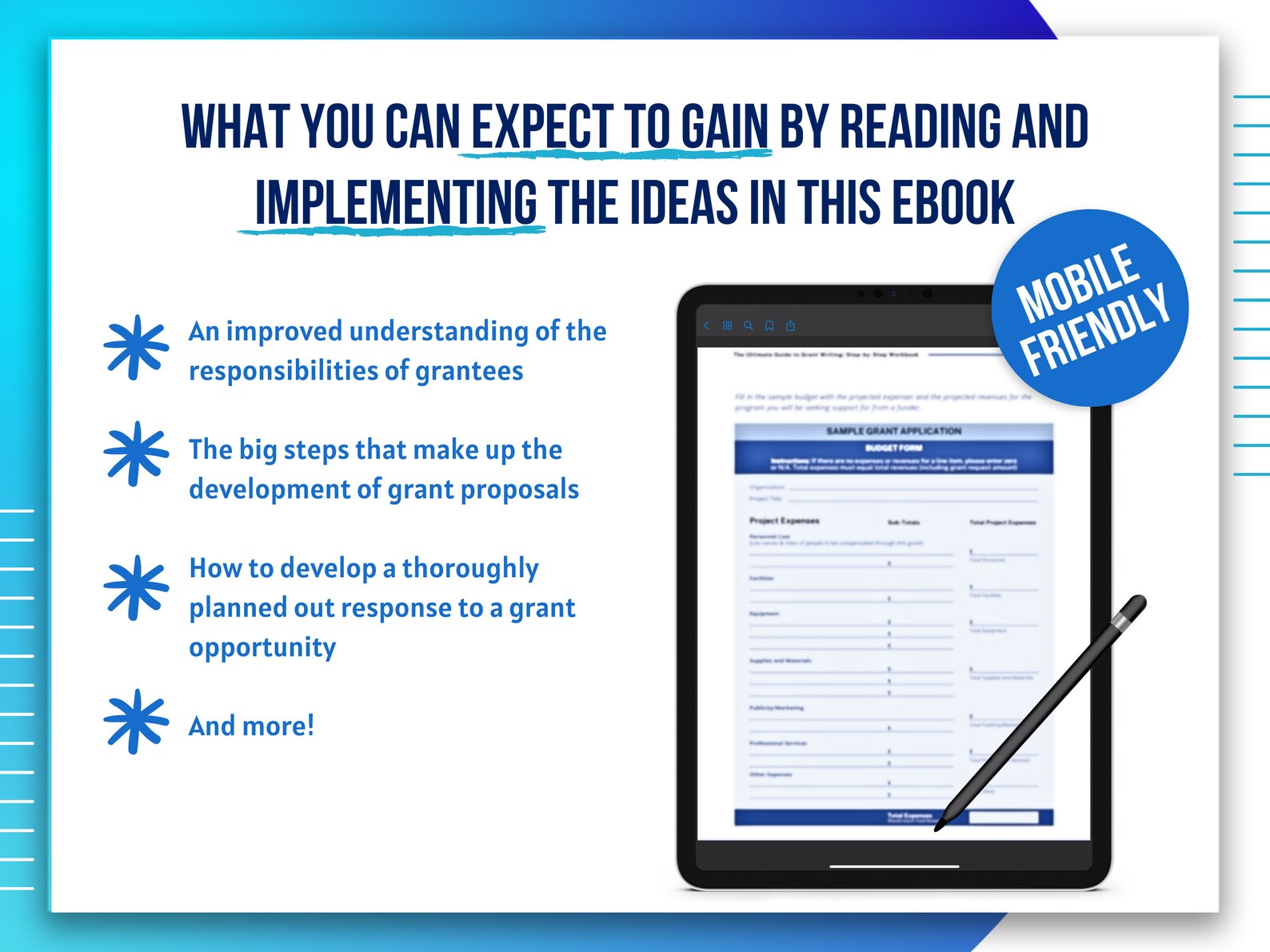 Grant Writing Workbook: Step-by-step Guide for Nonprofits (PDF Download ...