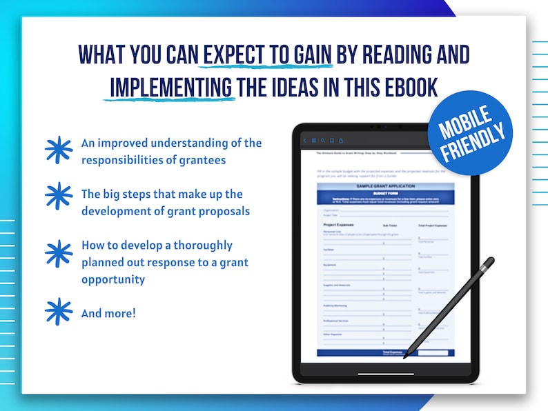 Grant Writing Workbook: Step-by-step Guide for Nonprofits (PDF Download ...