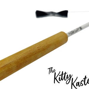 The Kitty Kaster 2-piece 39" Premium Cat Toy Wand Play Exerciser Cat ...