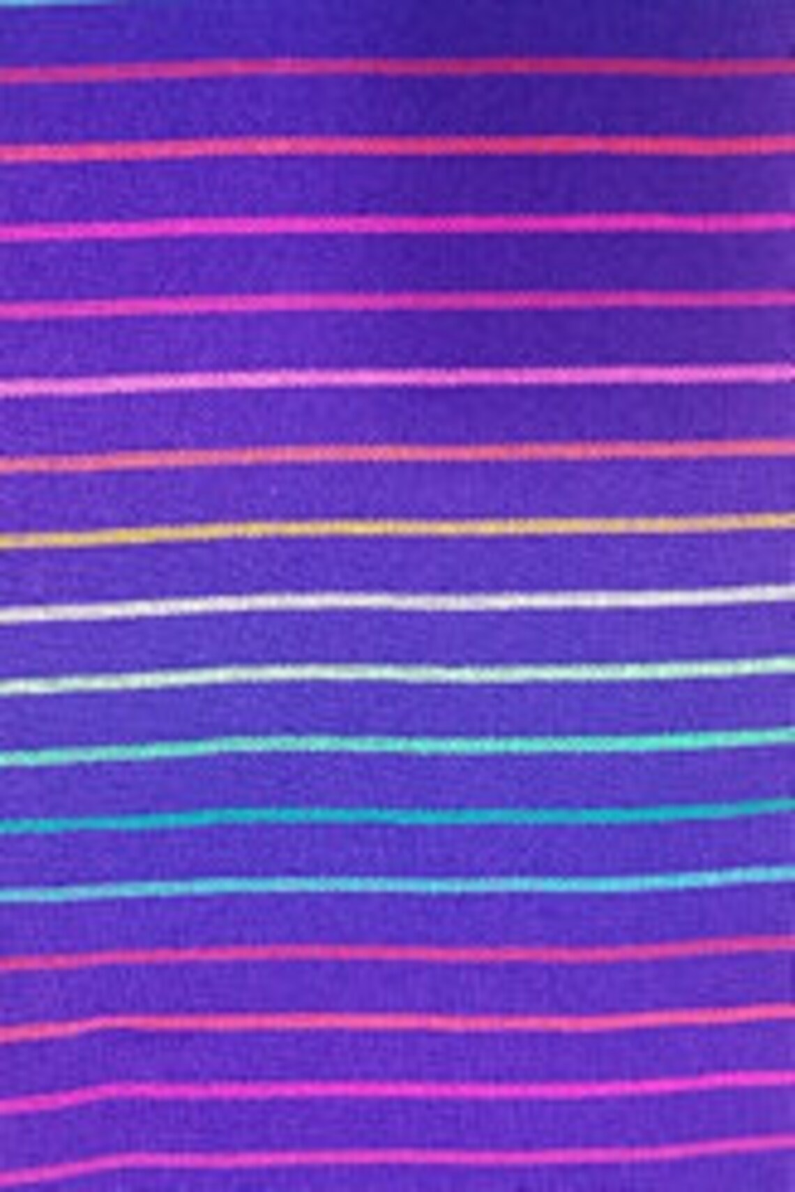 Cambaya Purple Mexican Fabric 31 Wide Striped Cambaya | Etsy