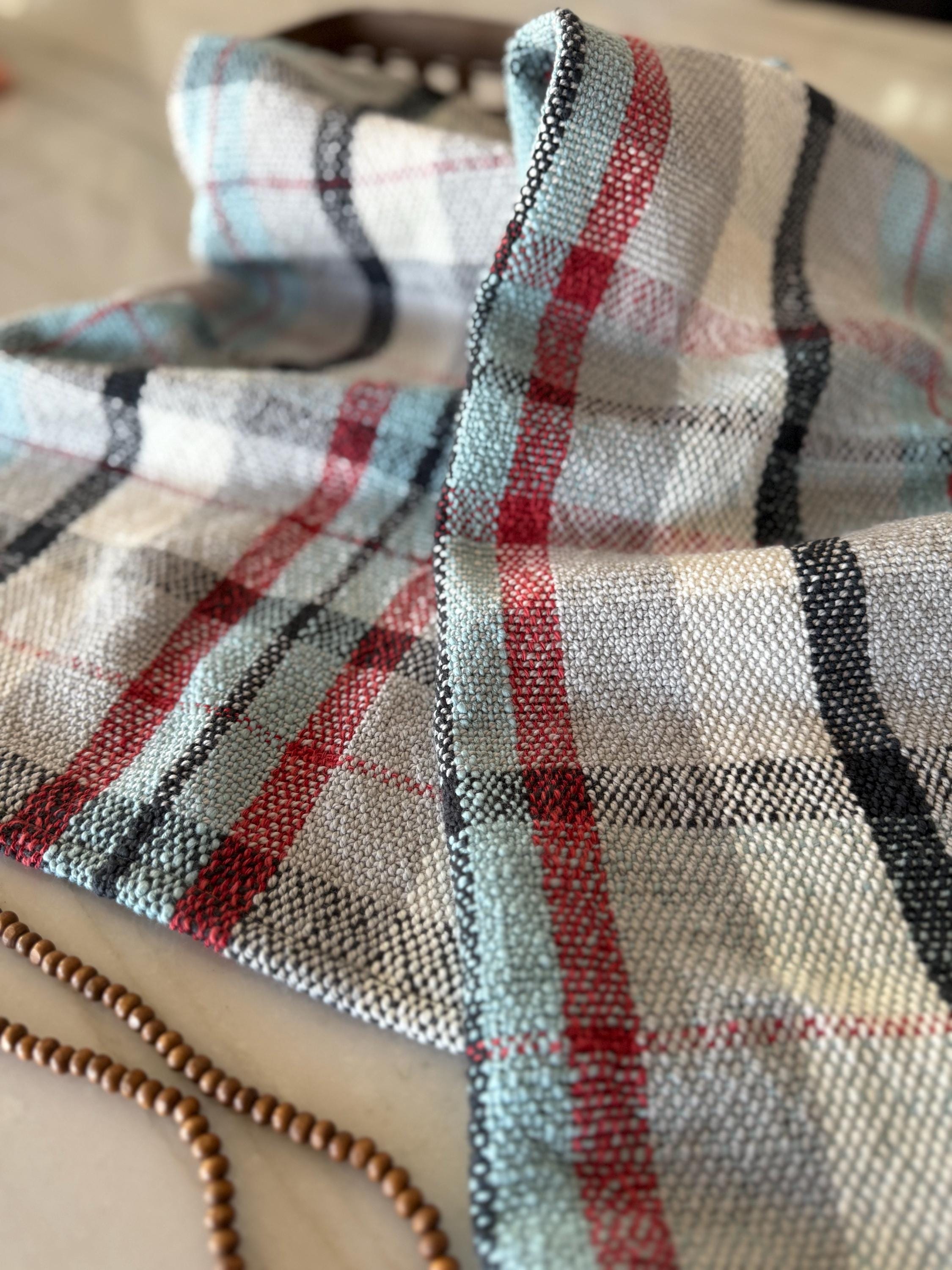 Rigid Heddle Loom Weaving Pattern: Harborside Plaid Towel PDF (beginner ...