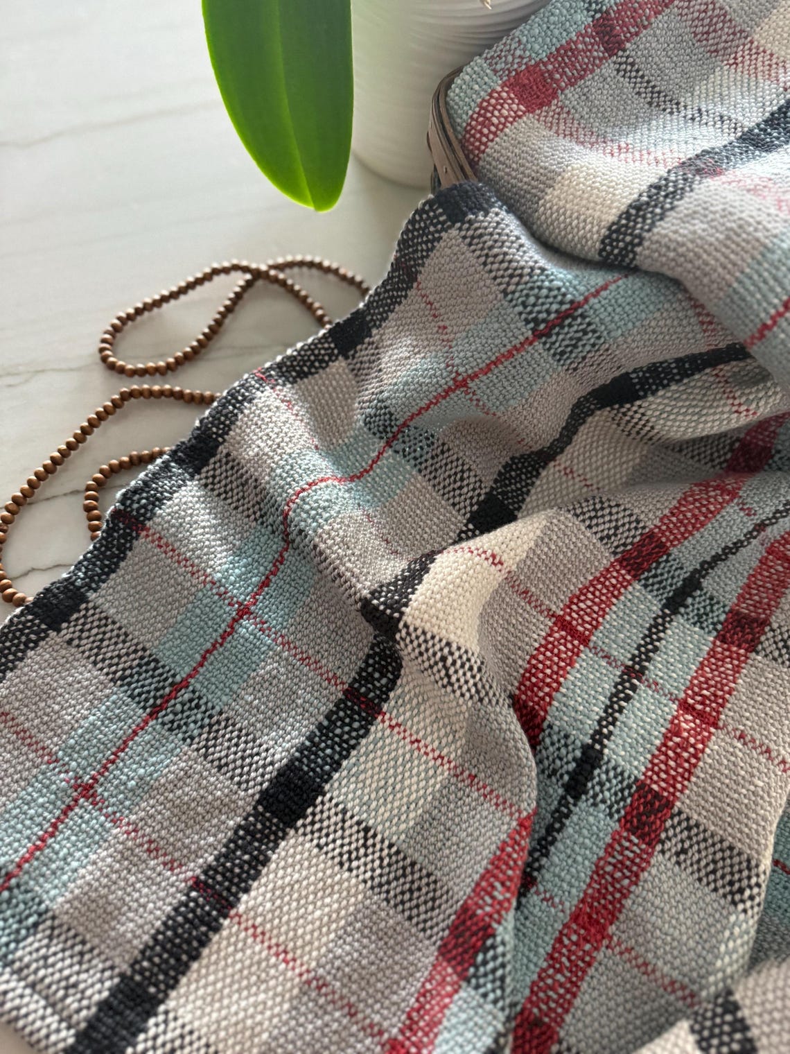 Rigid Heddle Loom Weaving Pattern: Harborside Plaid Towel PDF (beginner ...