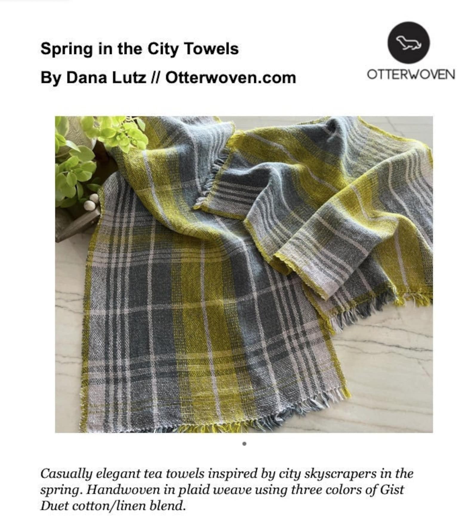 Rigid Heddle Loom Pattern PDF Download, Rigid Heddle Pattern, Woven ...