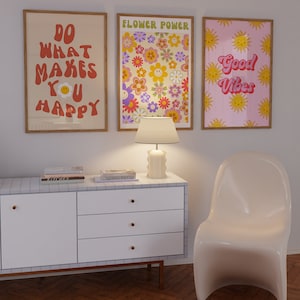 Retro Groovy Print Groovy Poster, 70s Retro Print, Vintage Wall Art ...