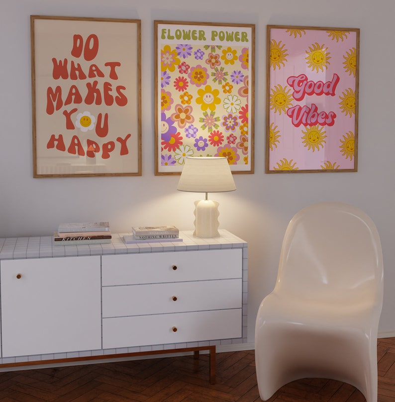 Retro Groovy Print Groovy Poster 70s Retro Print Vintage - Etsy