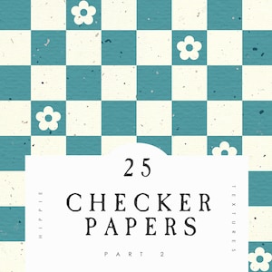 Retro Checkered 70s 90s Chess Papers, Hippie Retro Checker Patterns ...