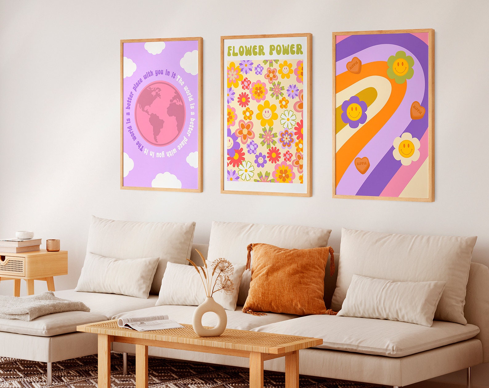 Retro Groovy 70s Print Groovy Poster Retro Print Vintage - Etsy
