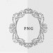 Gold Ornate Vintage Antique Floral Frame Line Art Victorian Wedding PNG ...